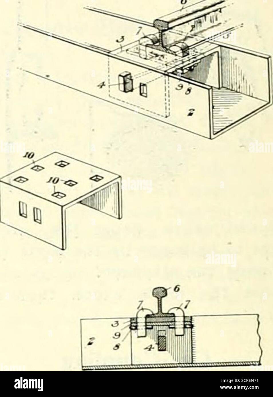 . Railroad digest . being flush with the edges of the tie-flanges, and ...