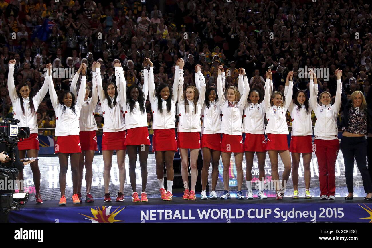 England netball team hi-res stock photography and images - Alamy