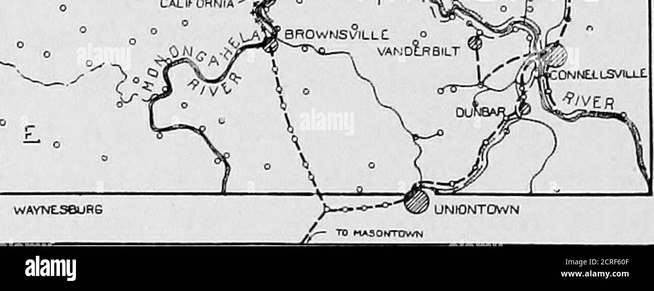 Magee map hi-res stock photography and images - Alamy
