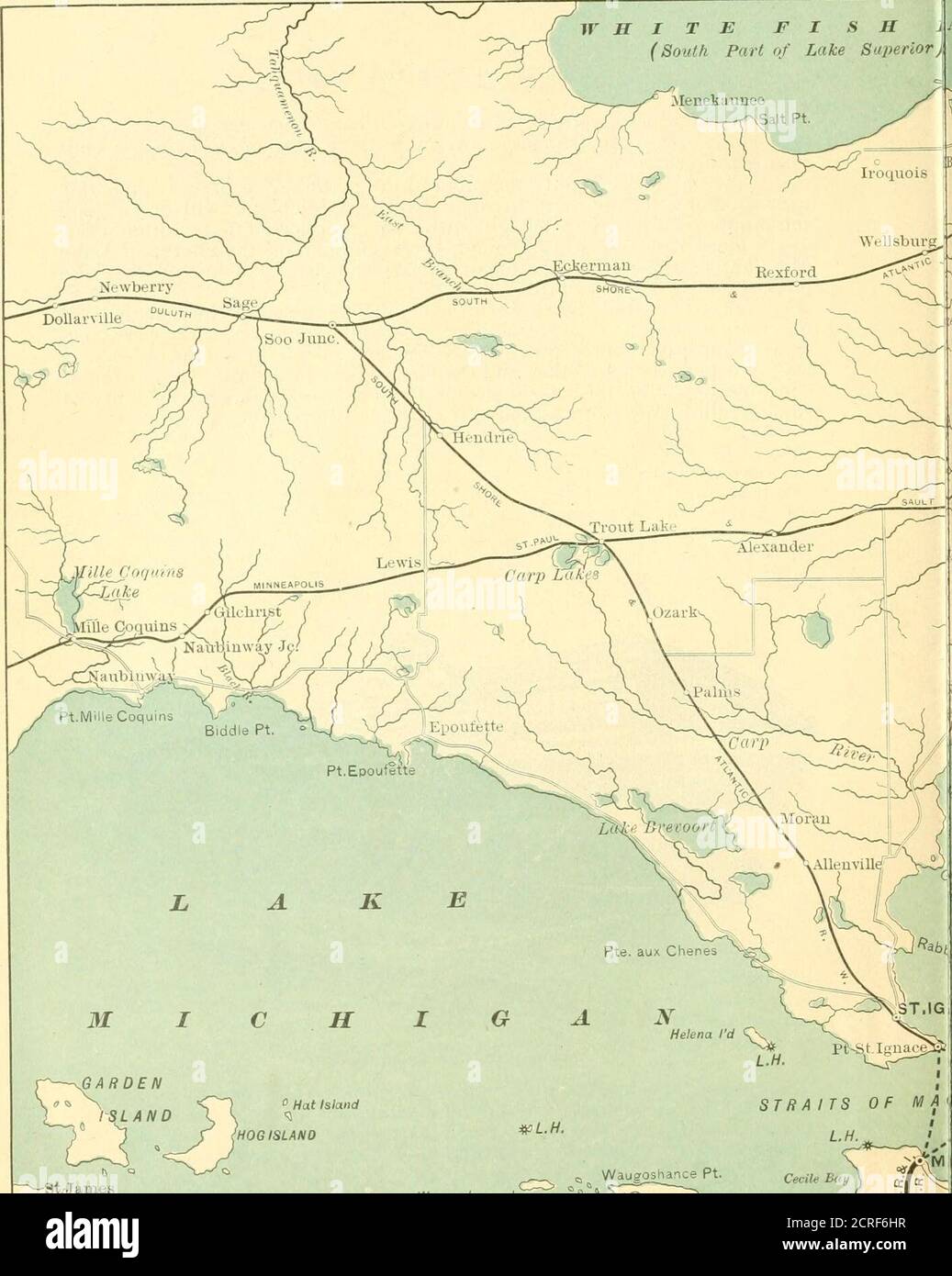 . Mackinac, the Wonderful isle, Petoskey, Traverse City and other ...