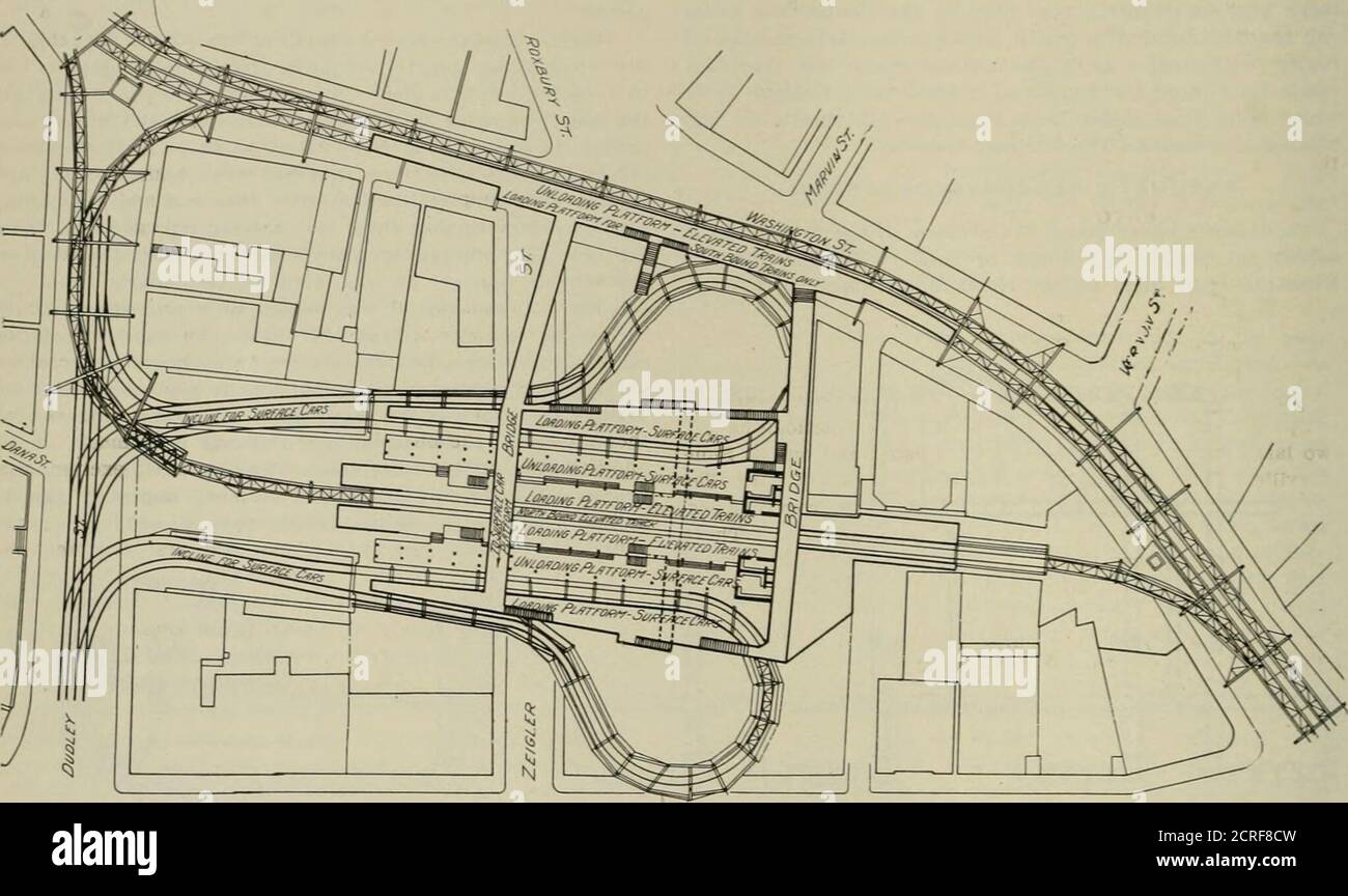 . Electric railway review . street station which carry passengers are ...