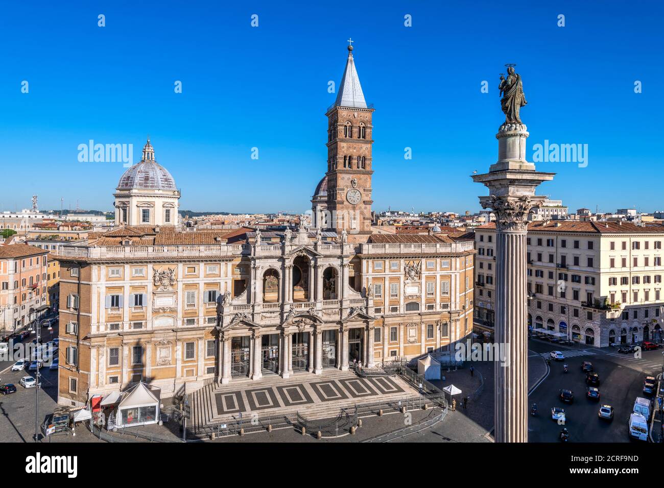 Basilica of Saint Mary Major or Basilica di Santa Maria Maggiore, Rome ...
