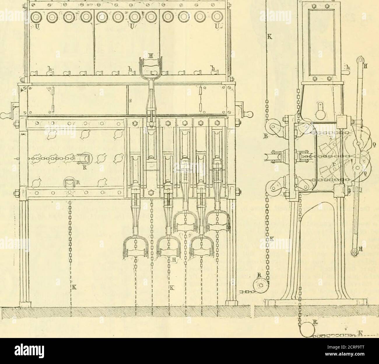 Interlocking a q hi-res stock photography and images - Alamy