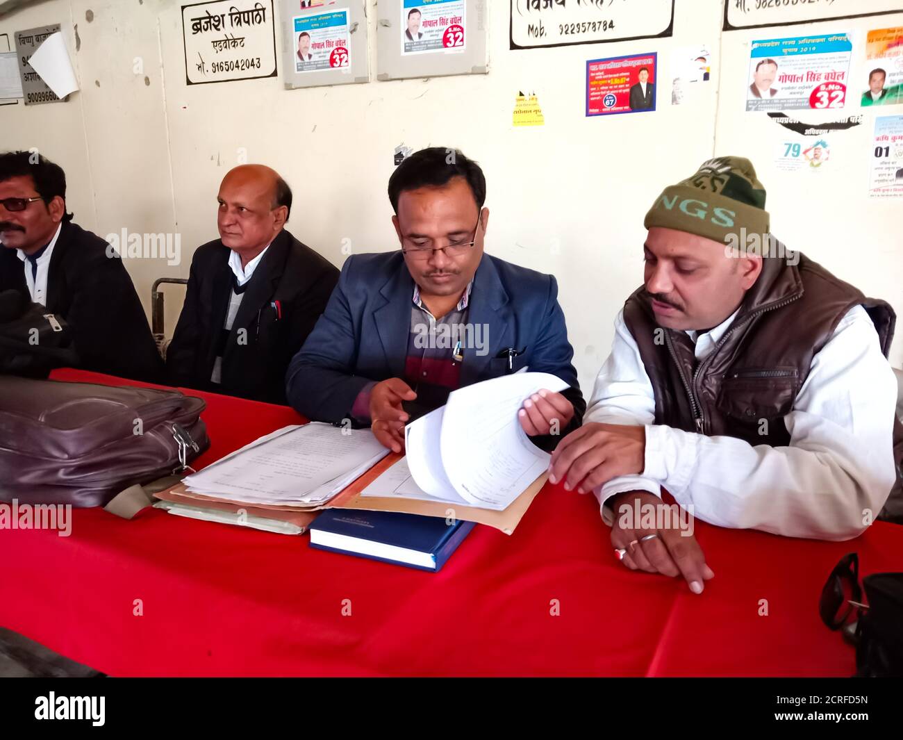 Indian courtroom hi-res stock photography and images - Alamy