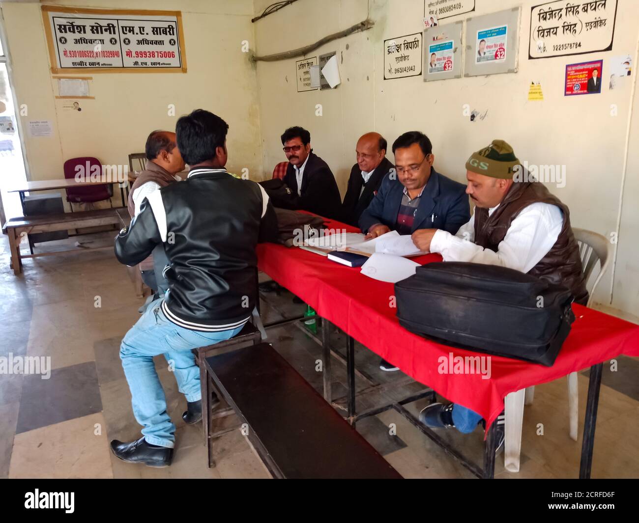 DISTRICT KATNI, INDIA - JANUARY 27, 2020: indian advocates association ...