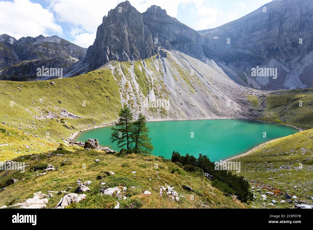 Mountain lake Wildsee, Austria Stock Photo - Alamy