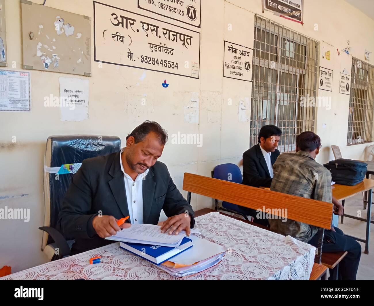 Indian barrister hi-res stock photography and images - Alamy