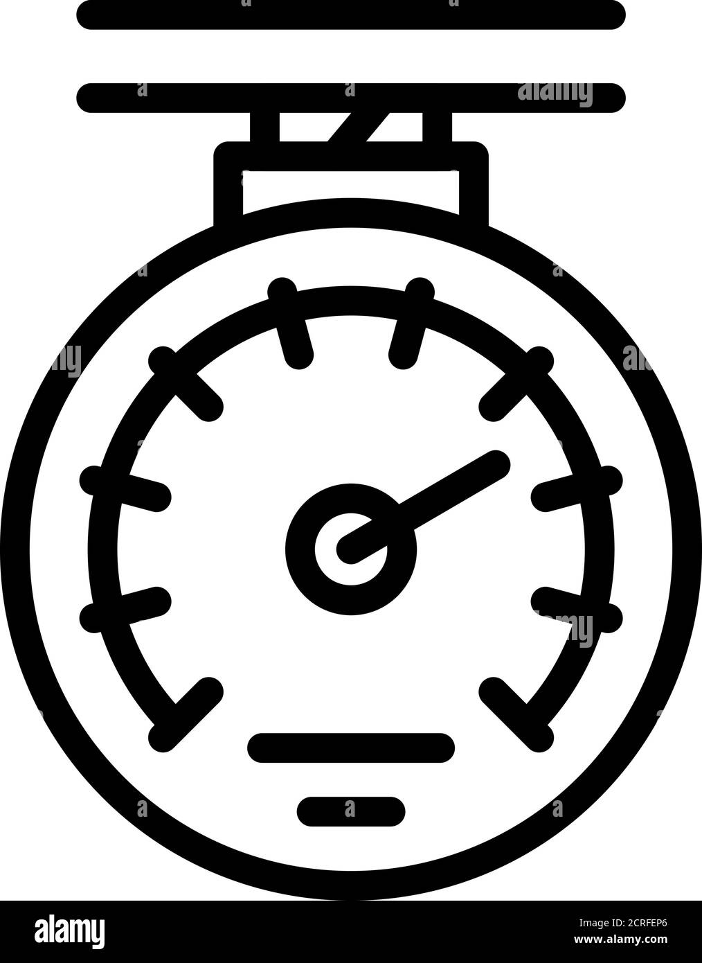 Digital manometer isolated Stock Vector Images - Alamy