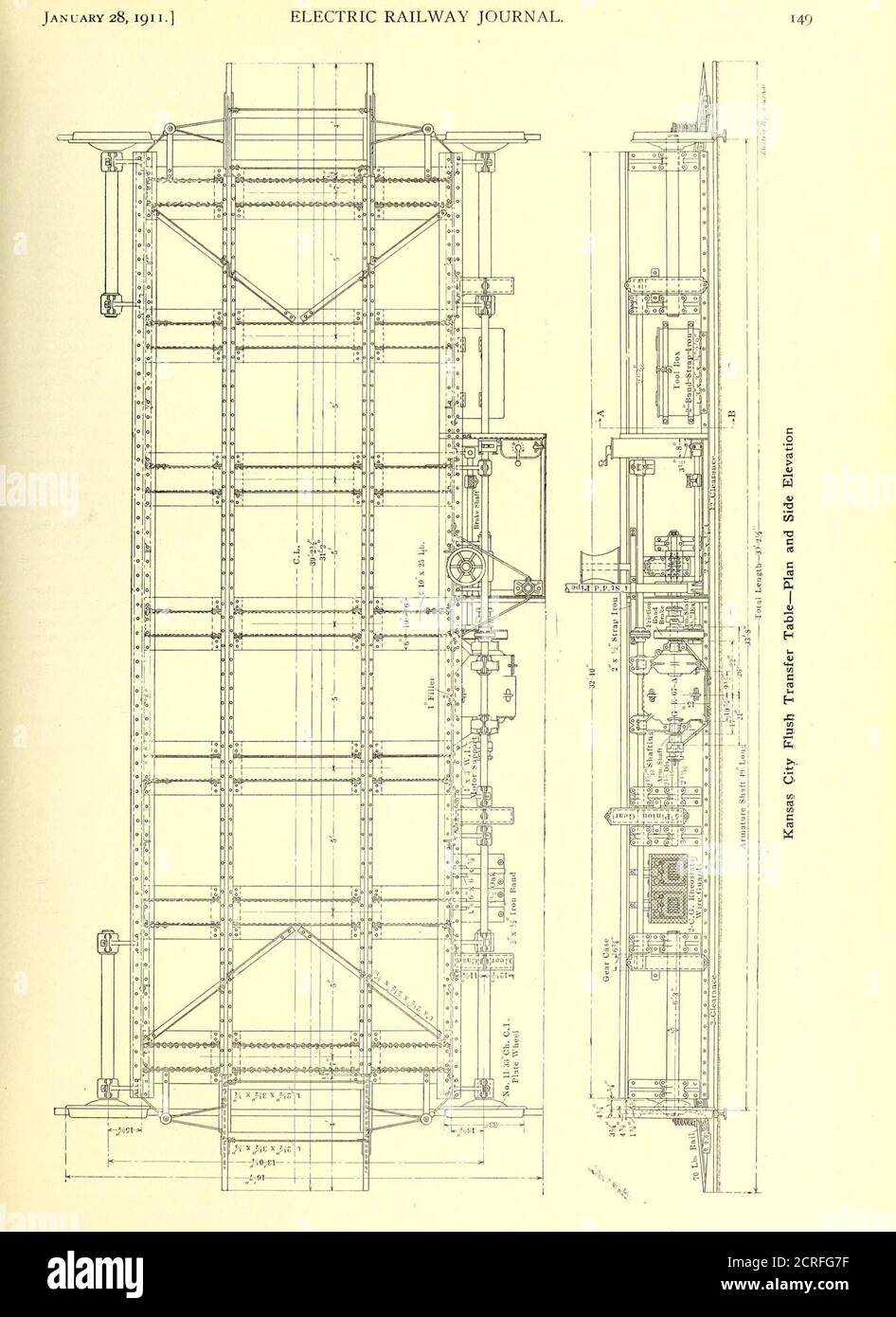 . Electric railway journal . 1 Plate 5 1 Si2-C« 5x 11.5 Lb. Elcctr ...