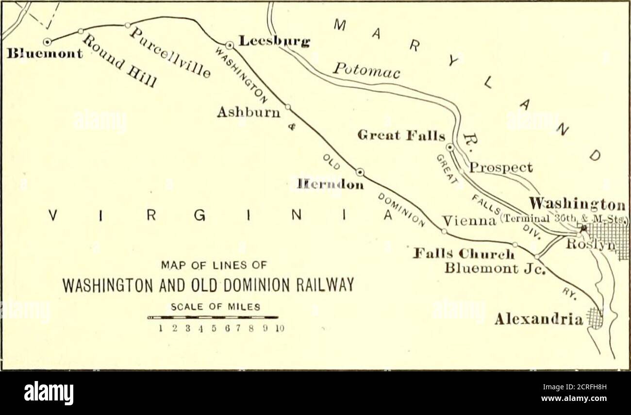 1913 railway map hi-res stock photography and images - Alamy
