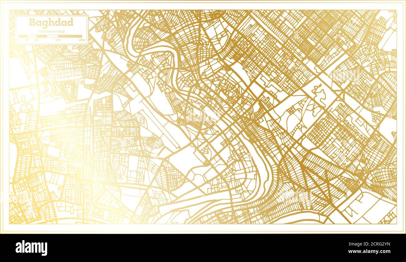 Vector map iraq isolated Stock Vector Images - Alamy