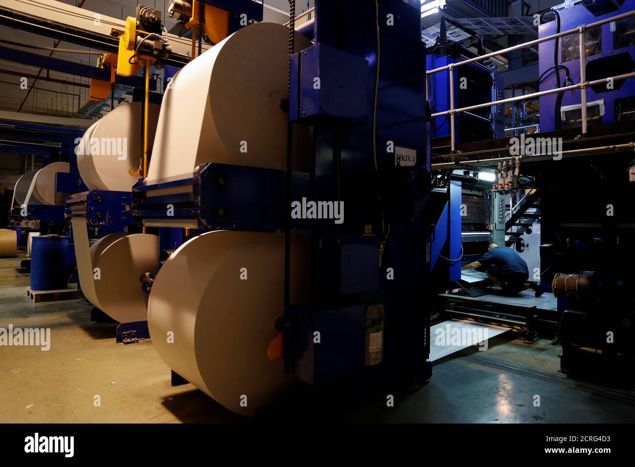 Printing press plates hi-res stock photography and images - Alamy