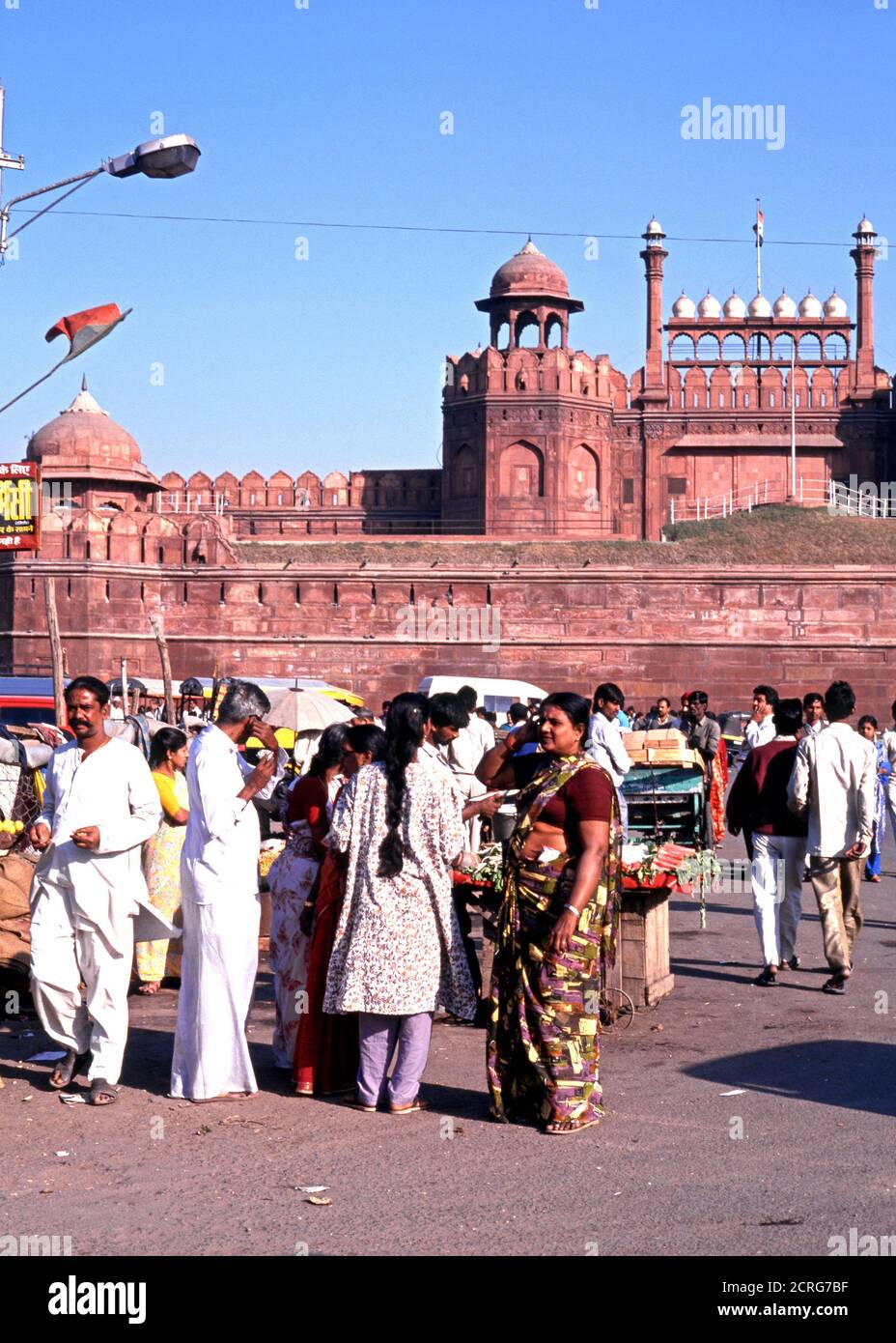 Red fort market hi-res stock photography and images - Alamy