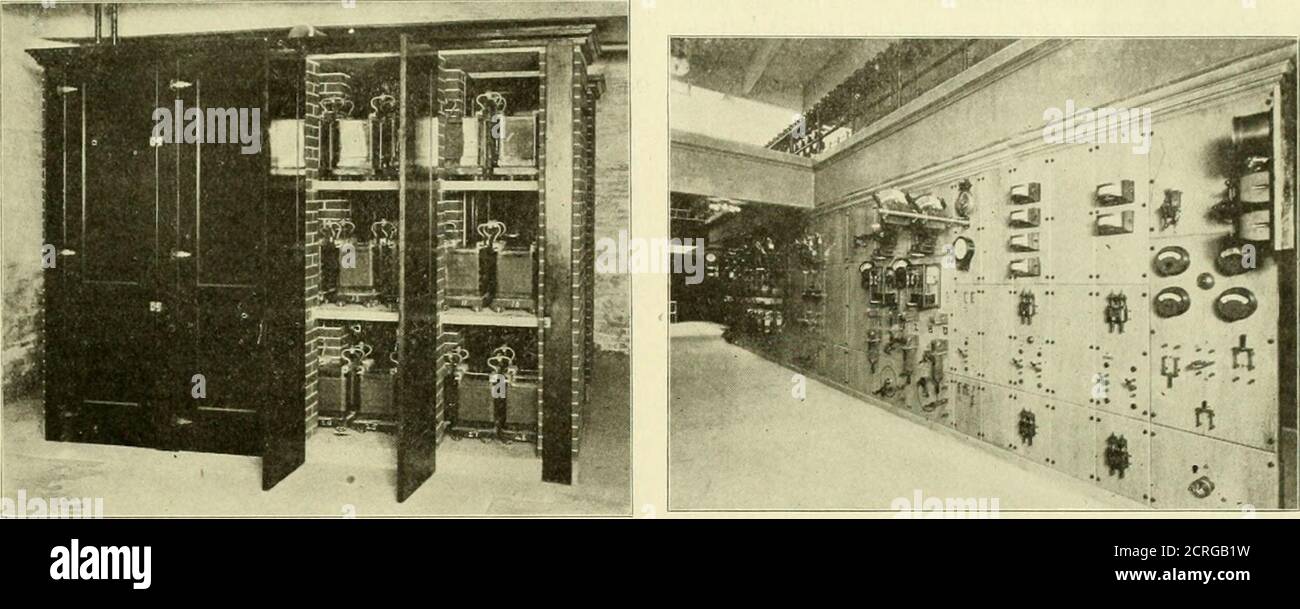 . Electric railway review . Company— Section Through Mezzanine Floor ...