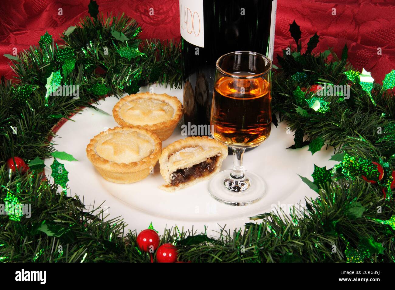 Sherry mince pie hi-res stock photography and images - Alamy