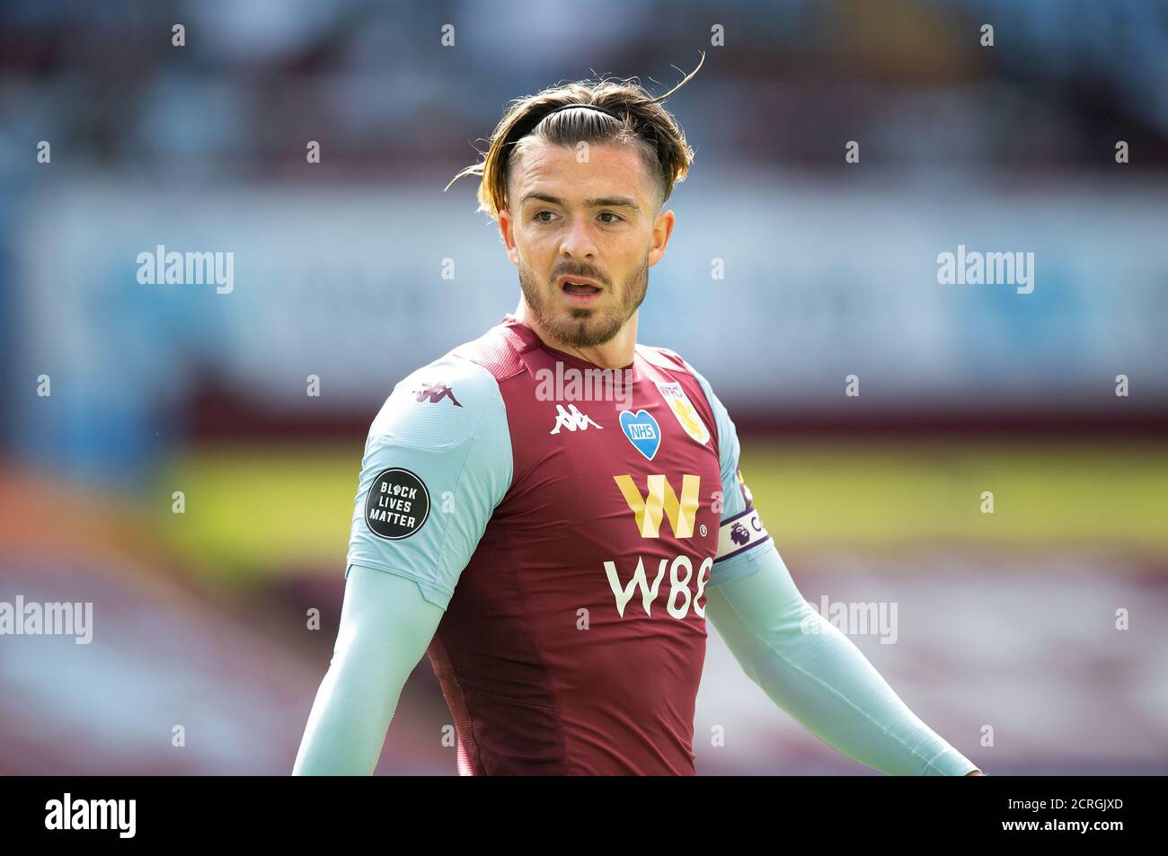 Jack Grealish during the Aston Villa v Chelsea Premier League match at ...