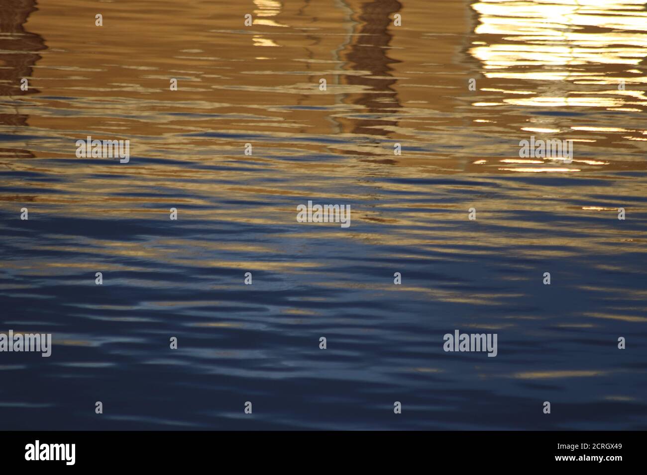 Light reflected in water Stock Photo - Alamy