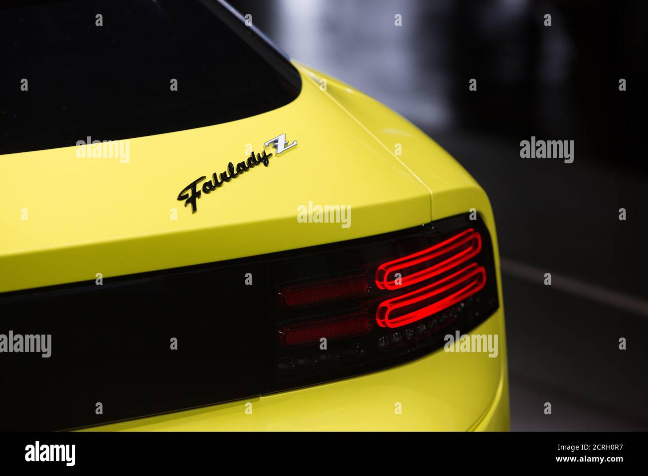 Yokohama, Japan. 20th Sep, 2020. Rear lights detail view of the new ...