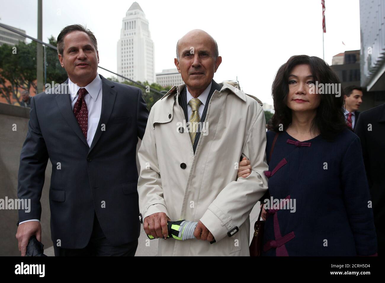 Sheriff Lee Baca Wife Carol High Resolution Stock Photography and ...