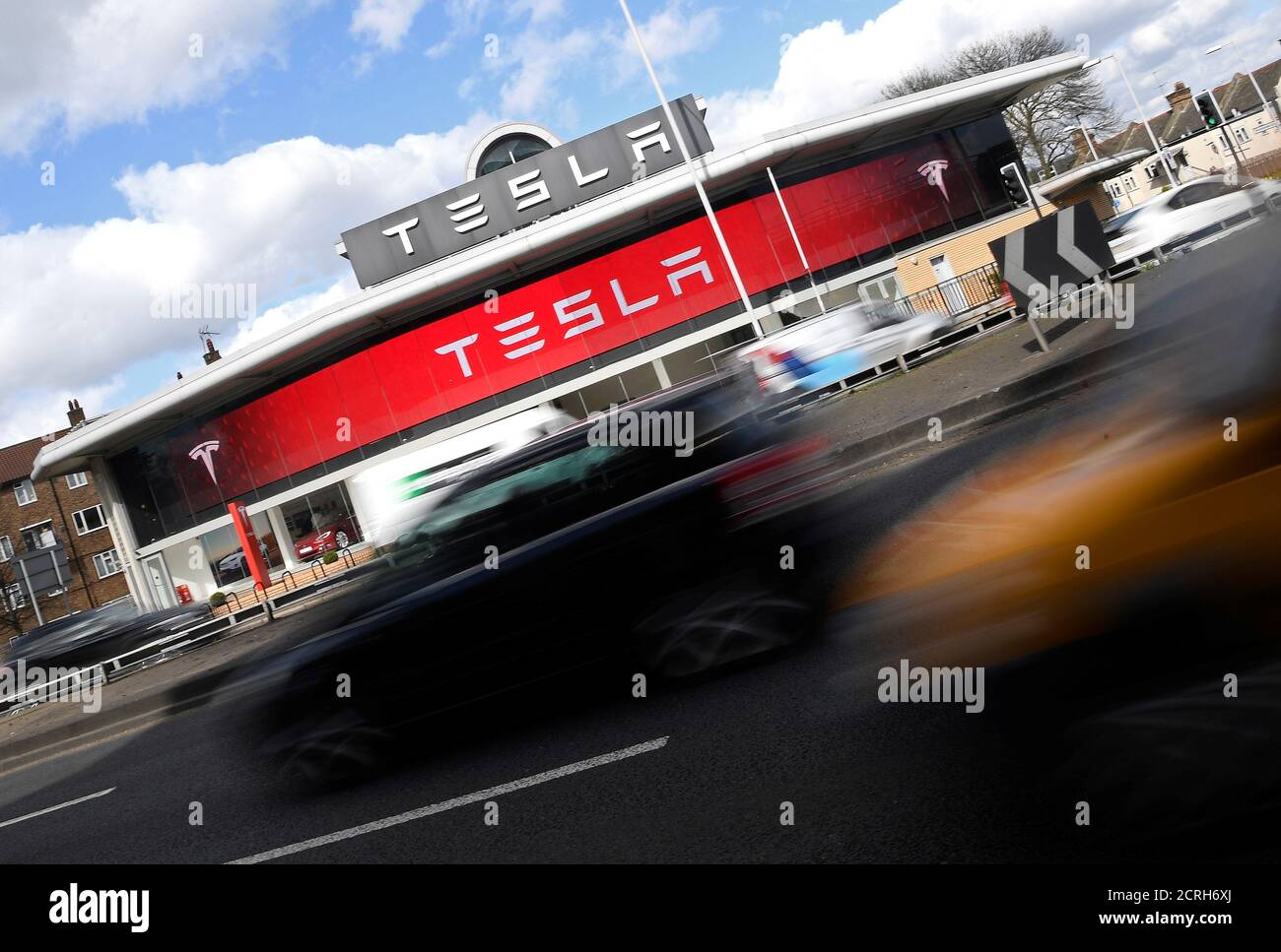 Tesla in london hi-res stock photography and images - Alamy