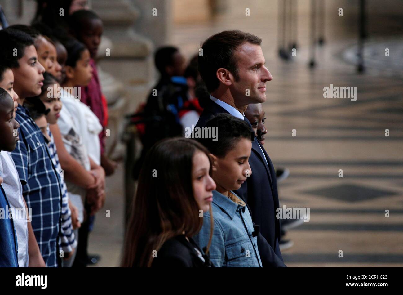 Emmanuel Macron Children High Resolution Stock Photography and Images ...