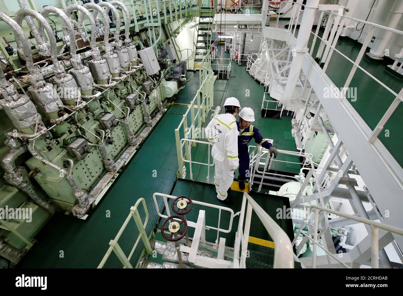 Engine Room Ship Container High Resolution Stock Photography and Images ...