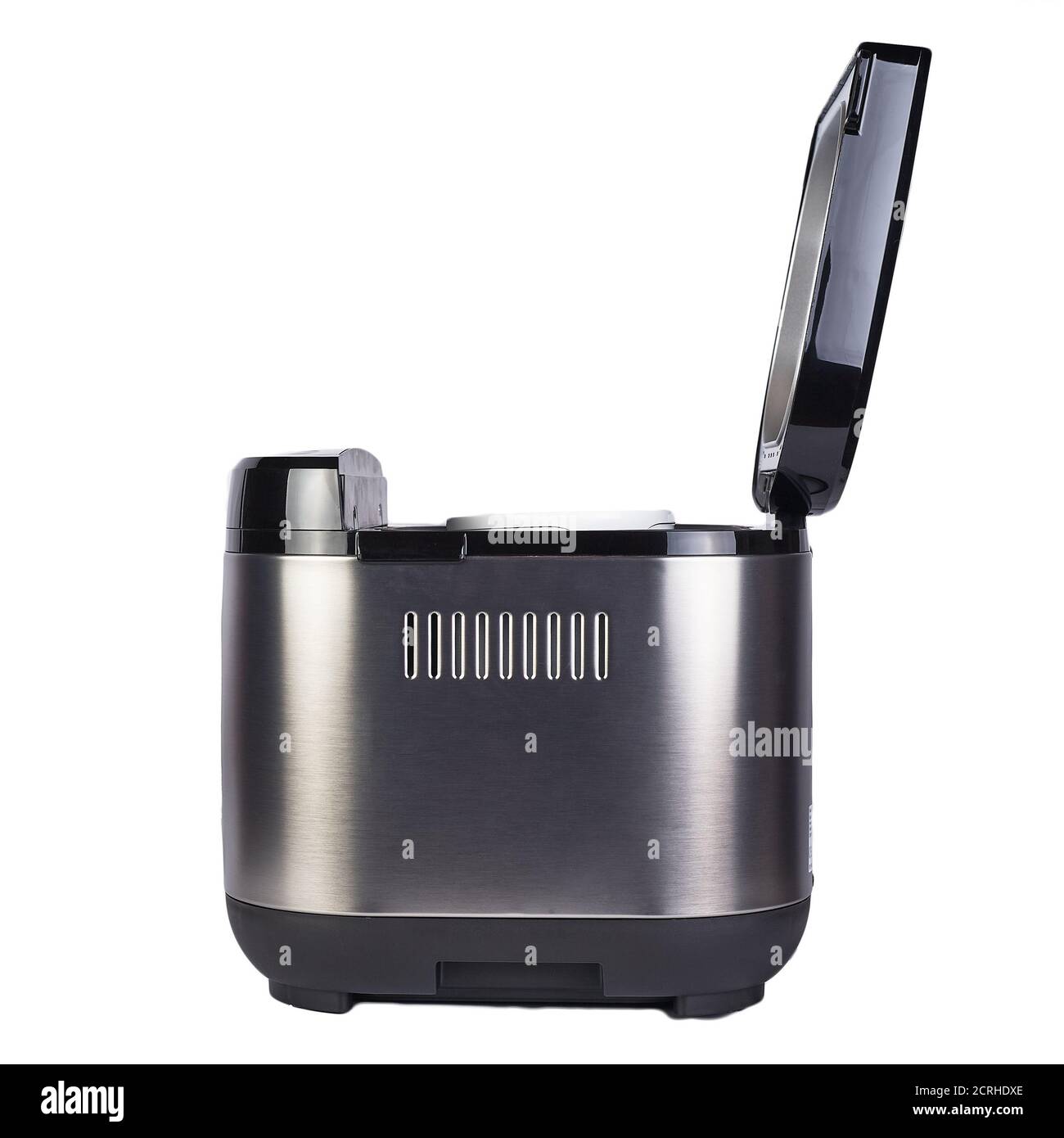 Bread maker isolated on white background. Home electronic programmable ...