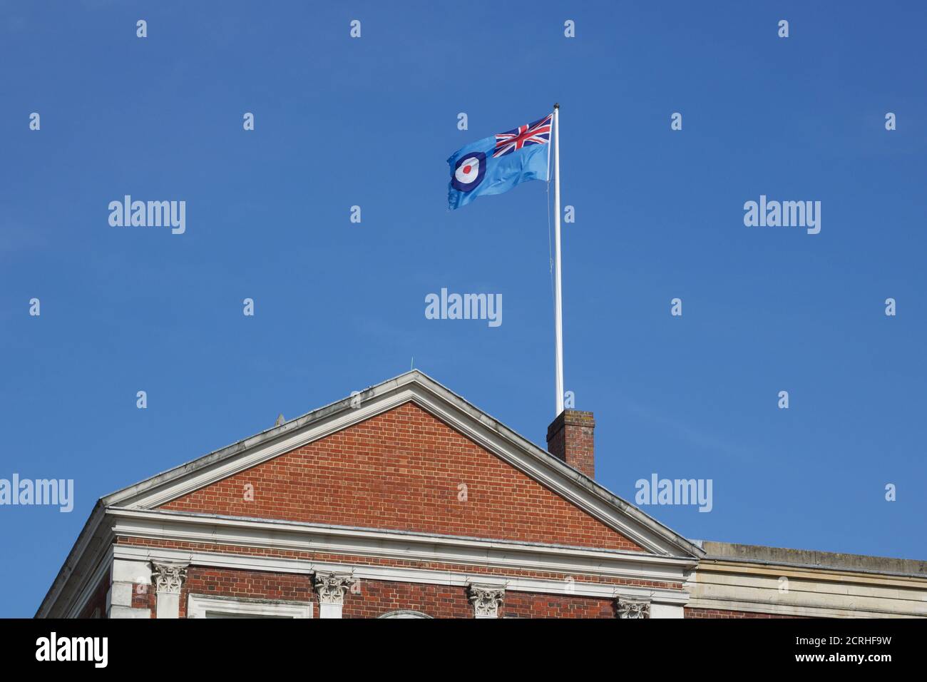 19 September 2020 - Windsor, England: RAF and Union Jack Flag Stock ...