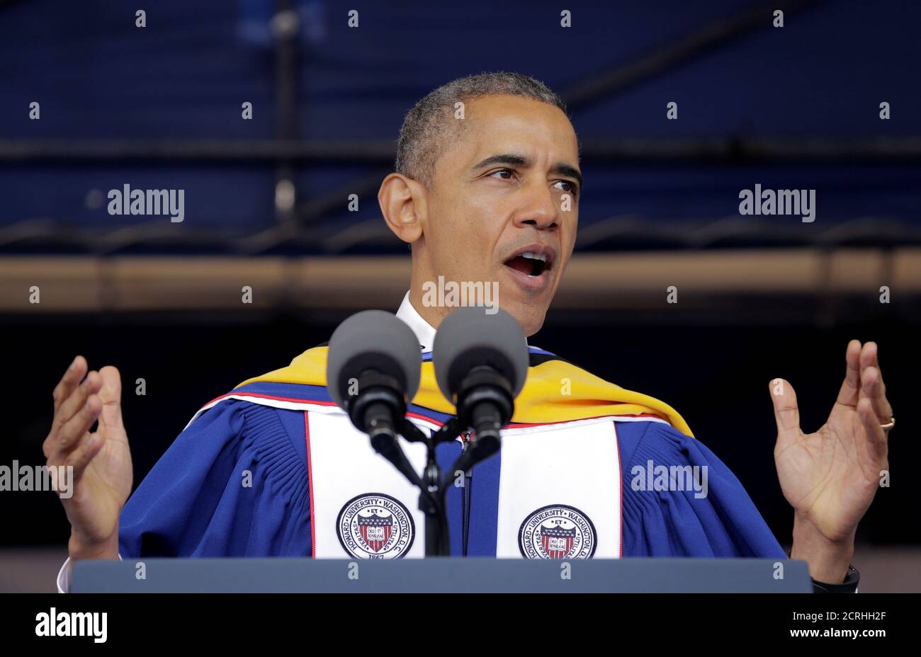 Howard university graduation hi-res stock photography and images - Alamy