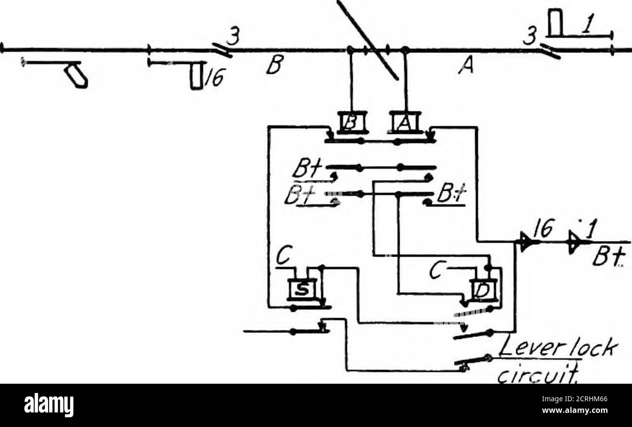 . Electric locking . Lever lockcircuit FIG. 128. 3 im v -. FIG. 129 ...