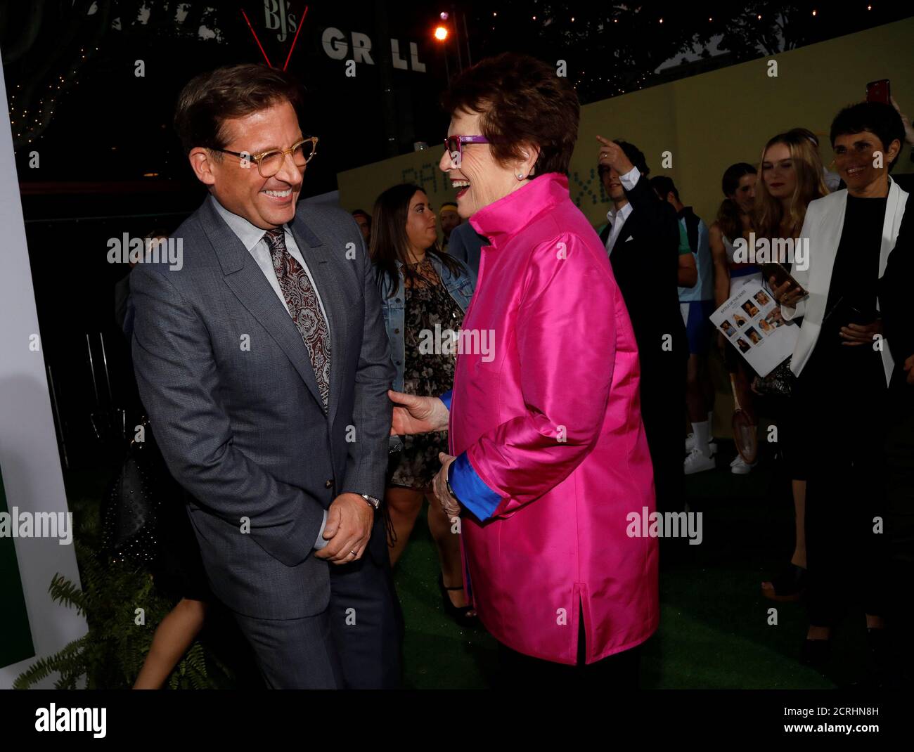 Billie jean king battle of sexes hi-res stock photography and images ...