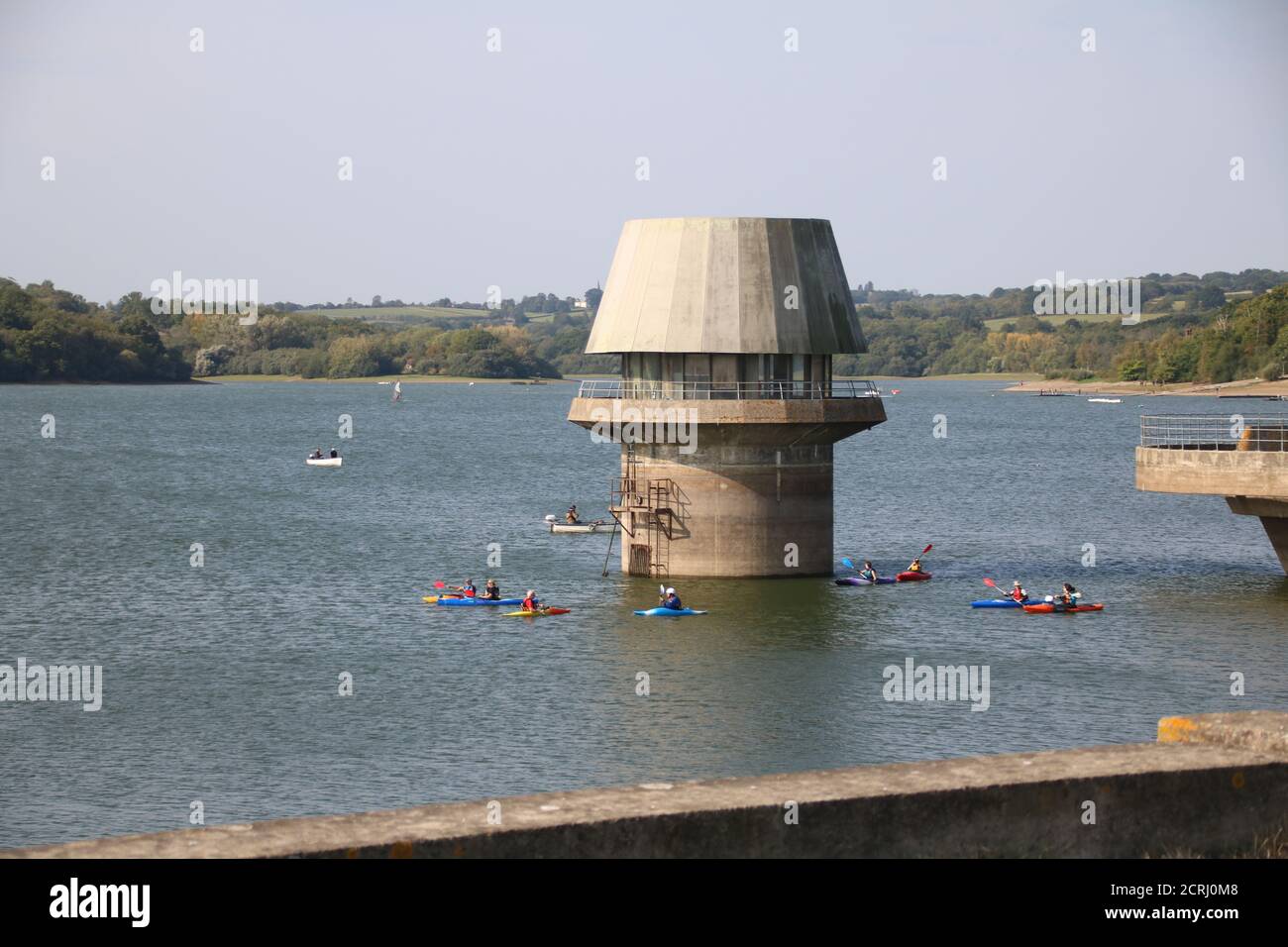 kayaks on Bewl Bridge reservoir in Kent Stock Photo - Alamy