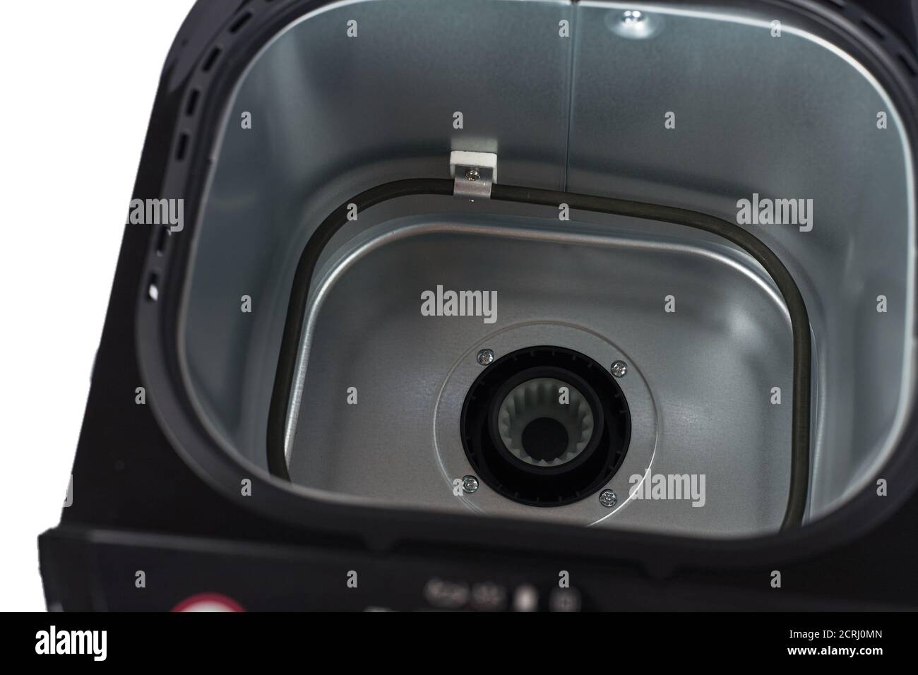 Bread maker isolated on white background. Home electronic programmable ...