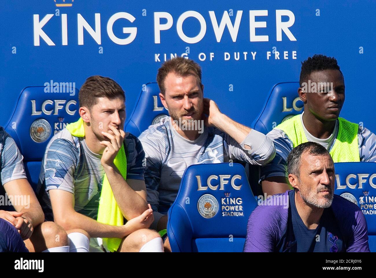 Tottenham Hotspurs' Christian Eriksen starts the game on the bench ...