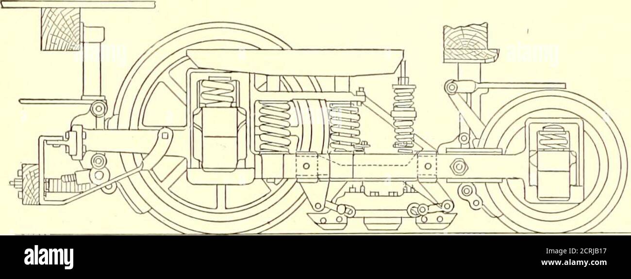 . The Street railway journal . ELECTRO-MAGNETIC TRACK BRAKE pended from ...