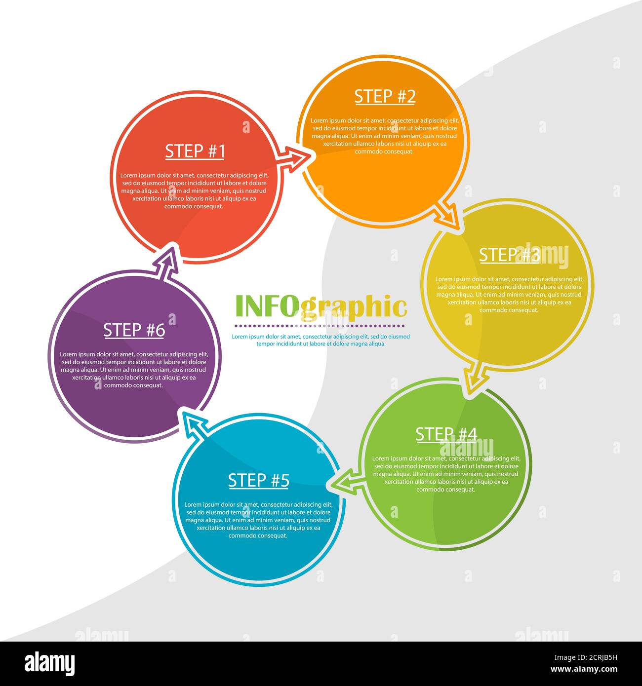 Chart for infographics. Visual description of the process, development ...