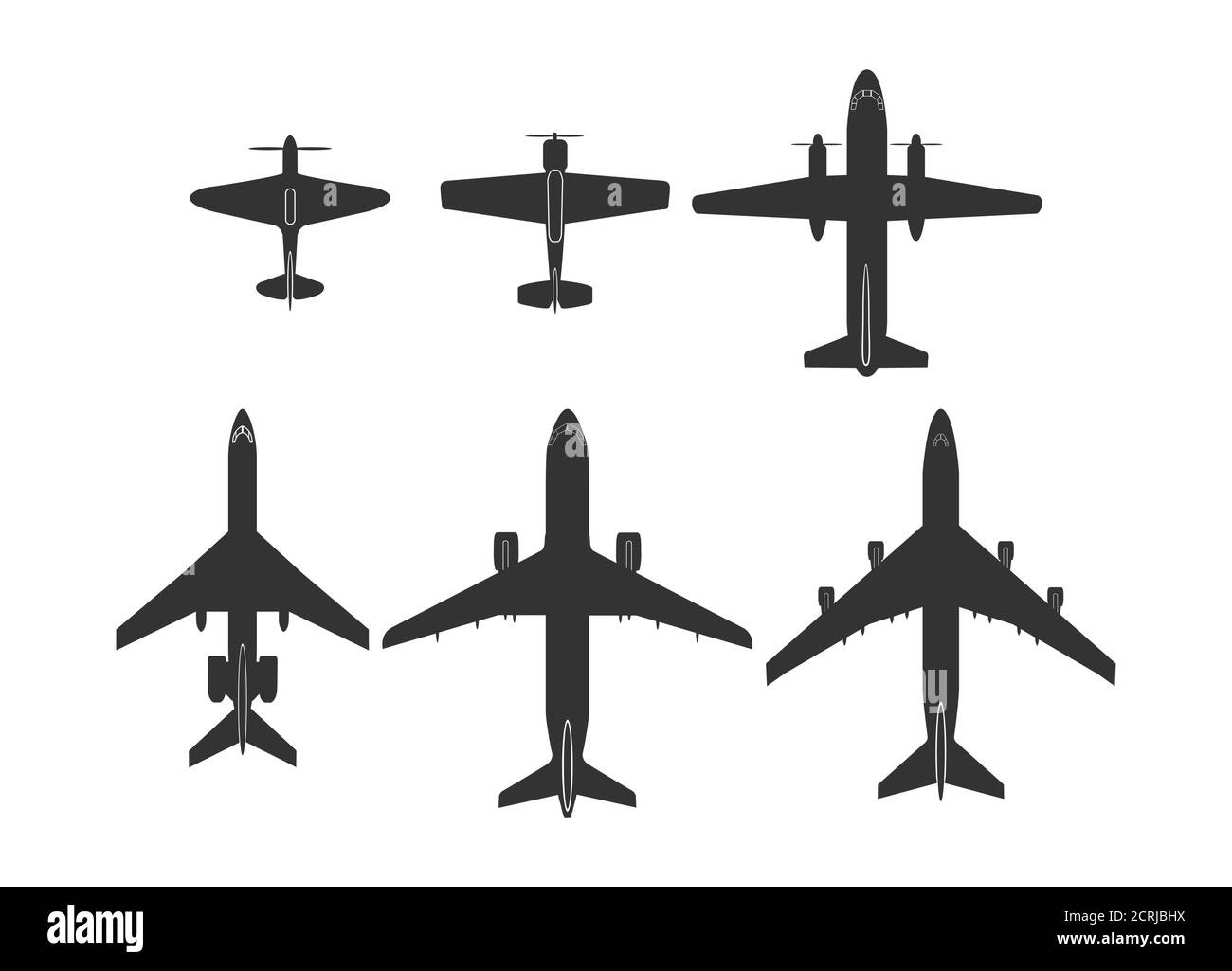 set of planes. Simple vector illustration for websites, apps, and theme ...
