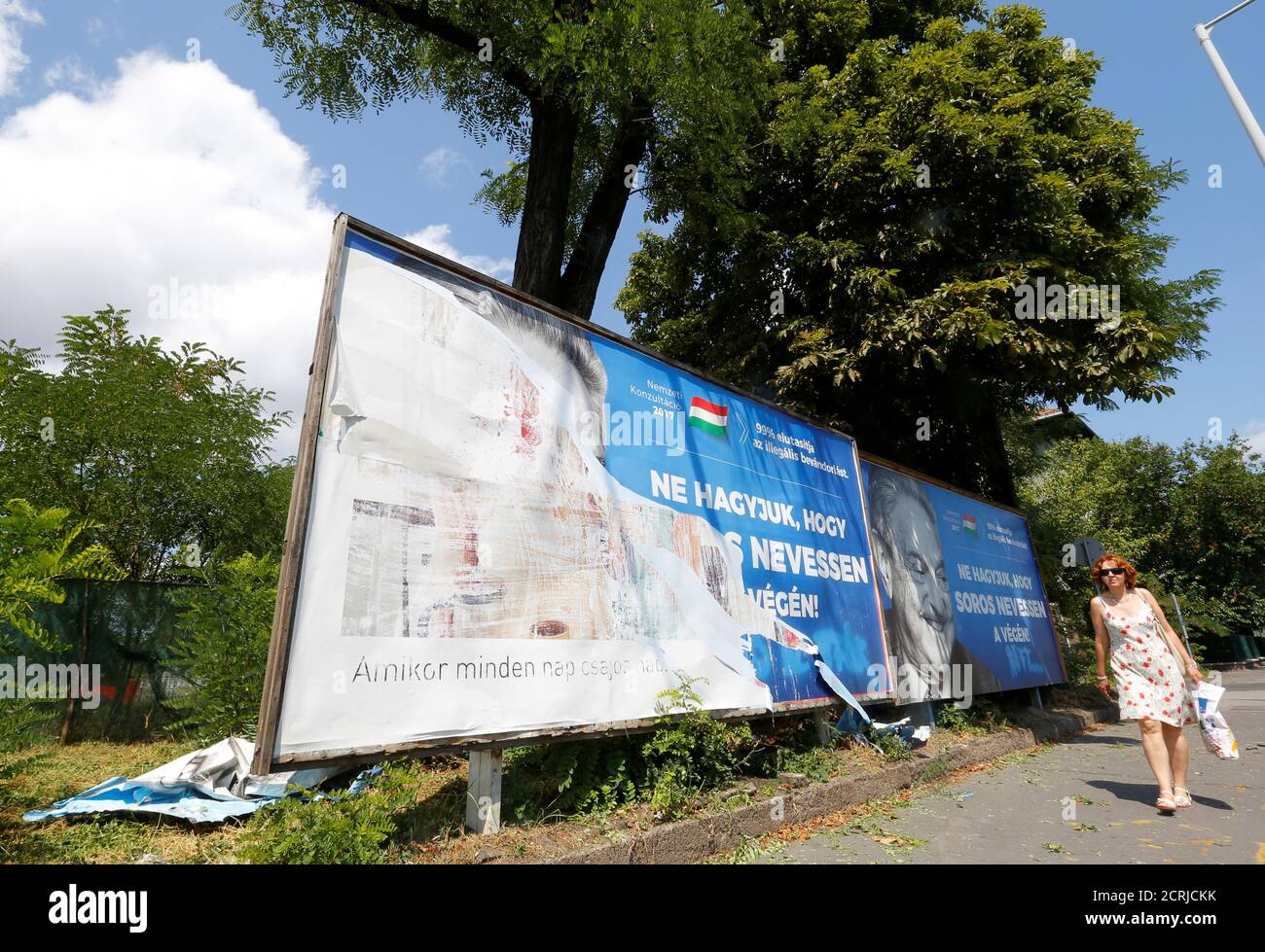 Soros poster hi-res stock photography and images - Alamy