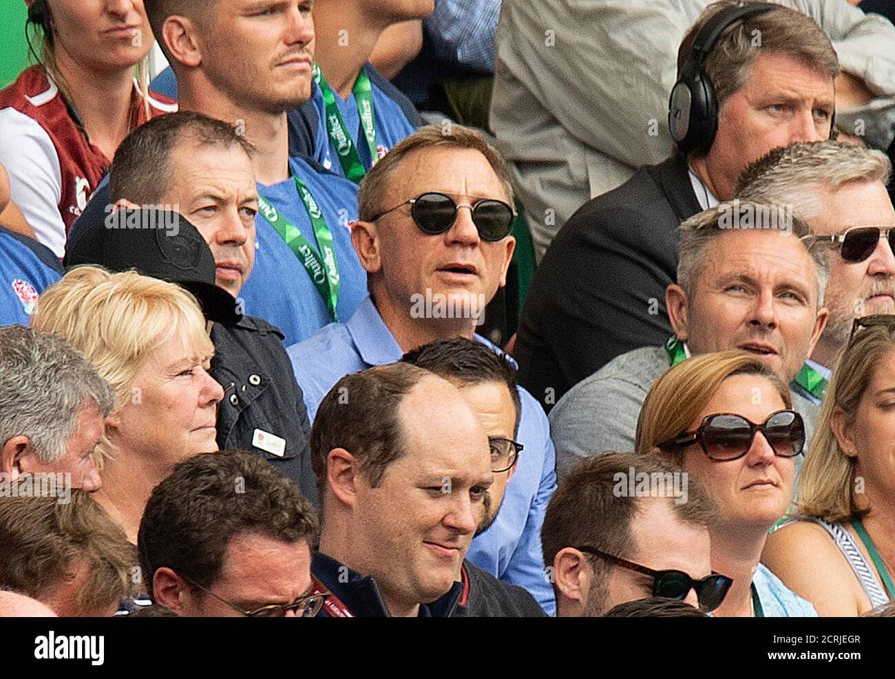 James Bond actor Daniel Craig in the crowd at Twickenham ENGLAND V ...