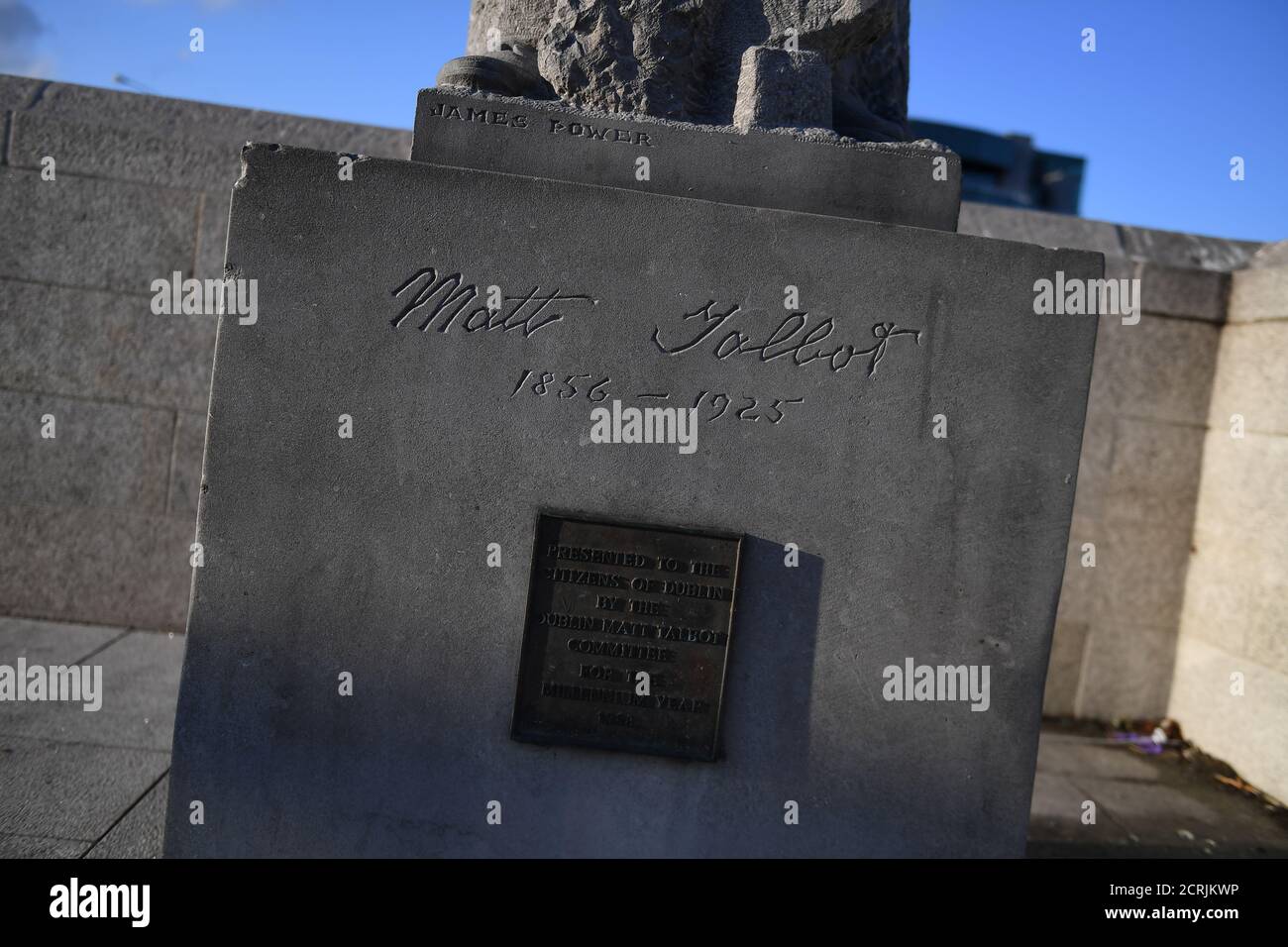 Matt talbot statue hi-res stock photography and images - Alamy