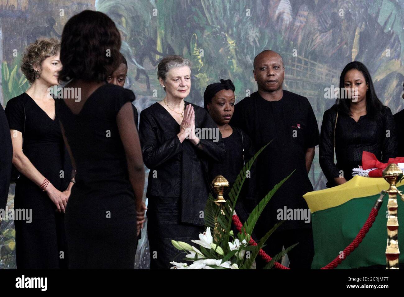 His wife nane annan hi-res stock photography and images - Alamy