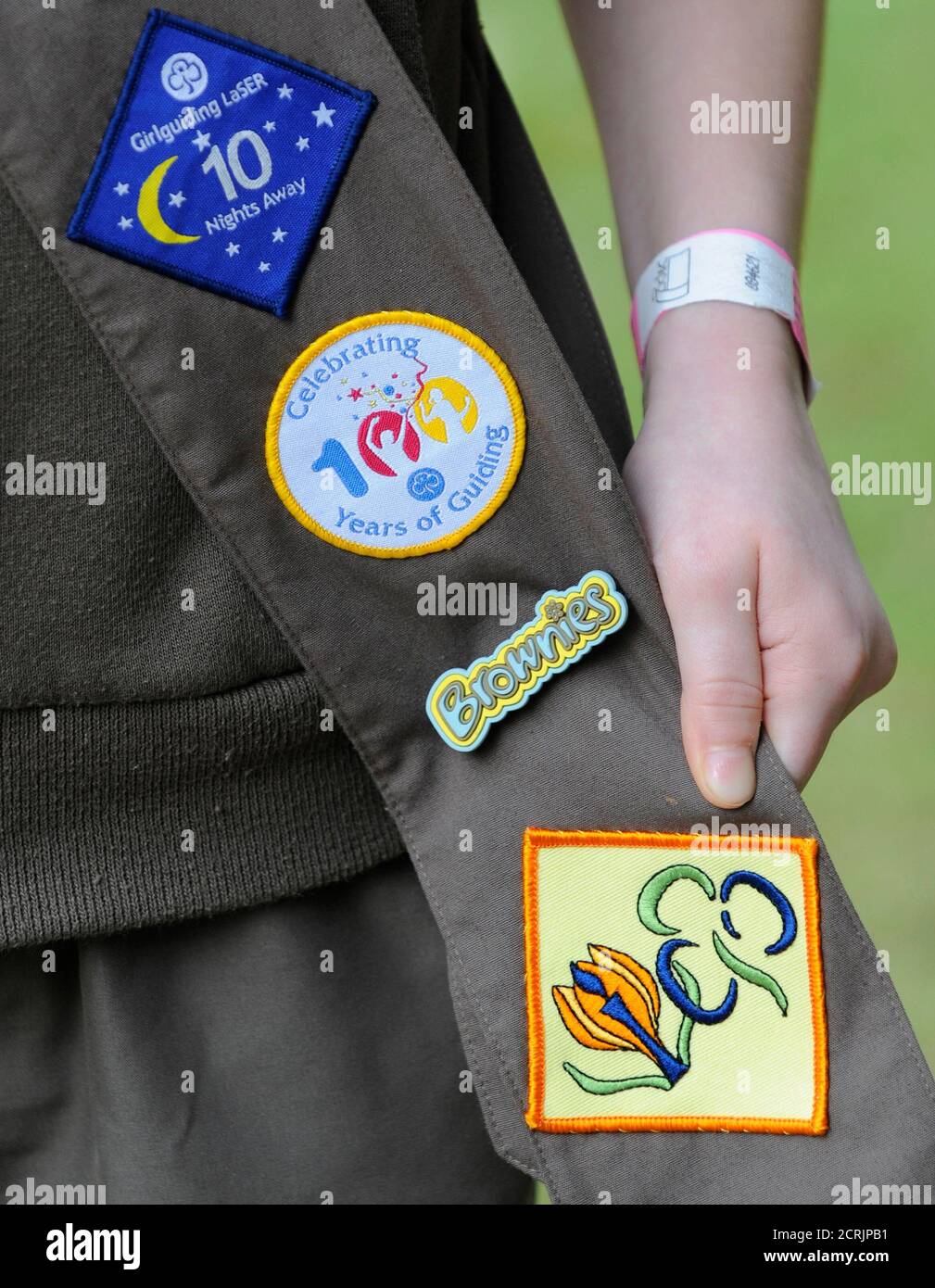 Girlguiding badges hi-res stock photography and images - Alamy