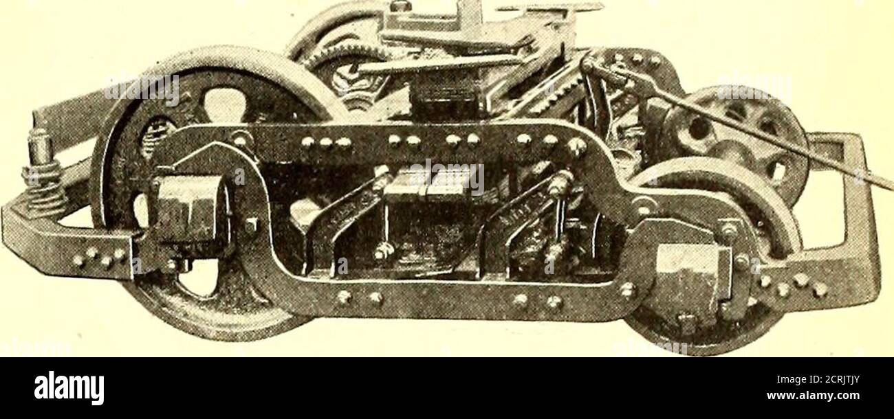 . The Street railway journal . descent lamp is placed in the hood of ...