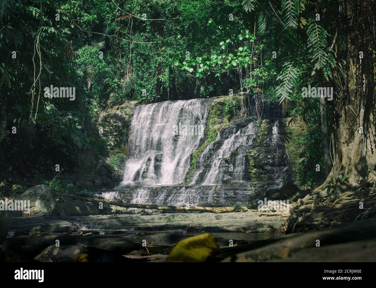 Merloquet waterfalls, Zamboanga City, Philippines Stock Photo - Alamy