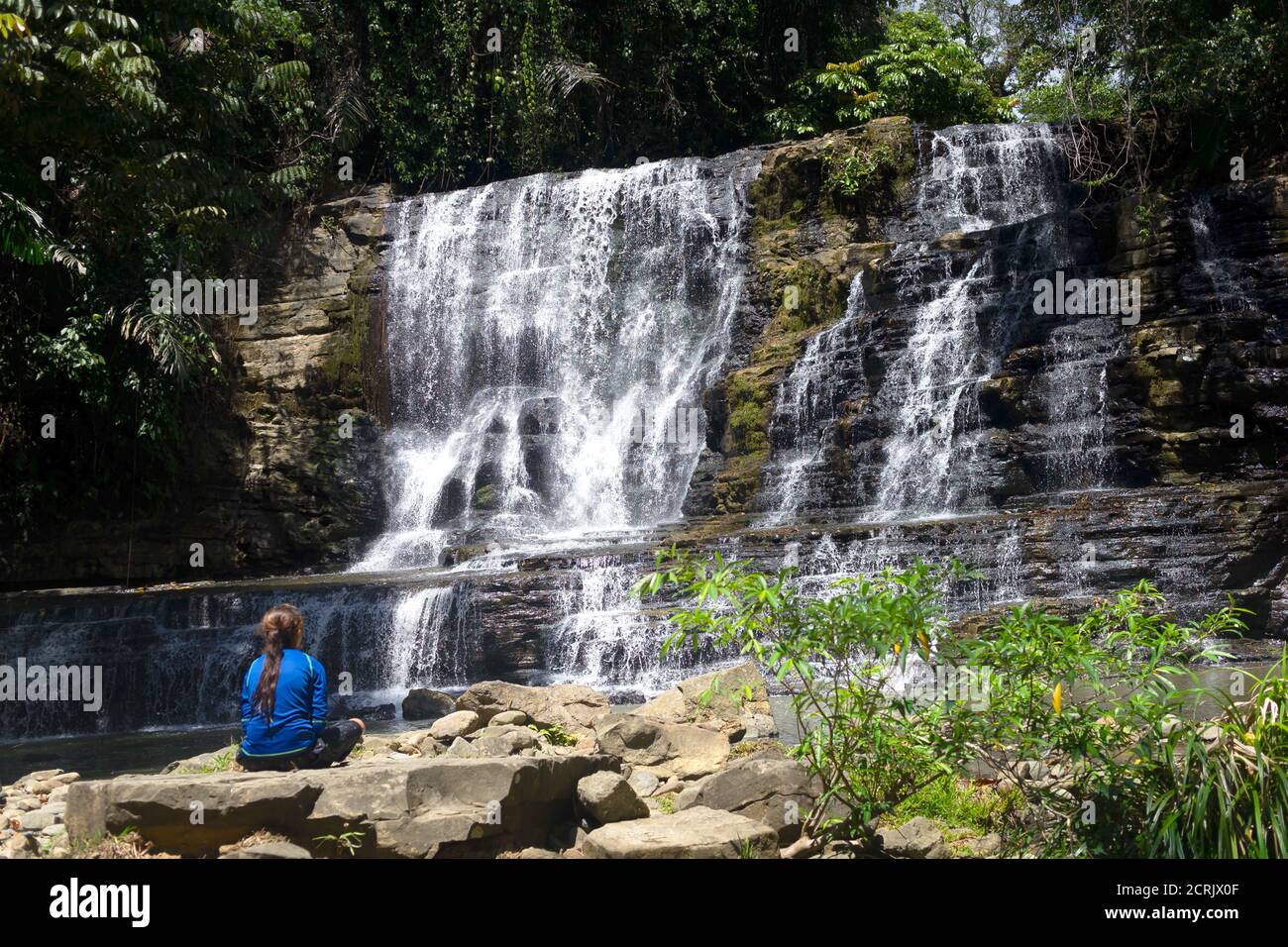 Merloquet waterfalls, Zamboanga City, Philippines Stock Photo - Alamy