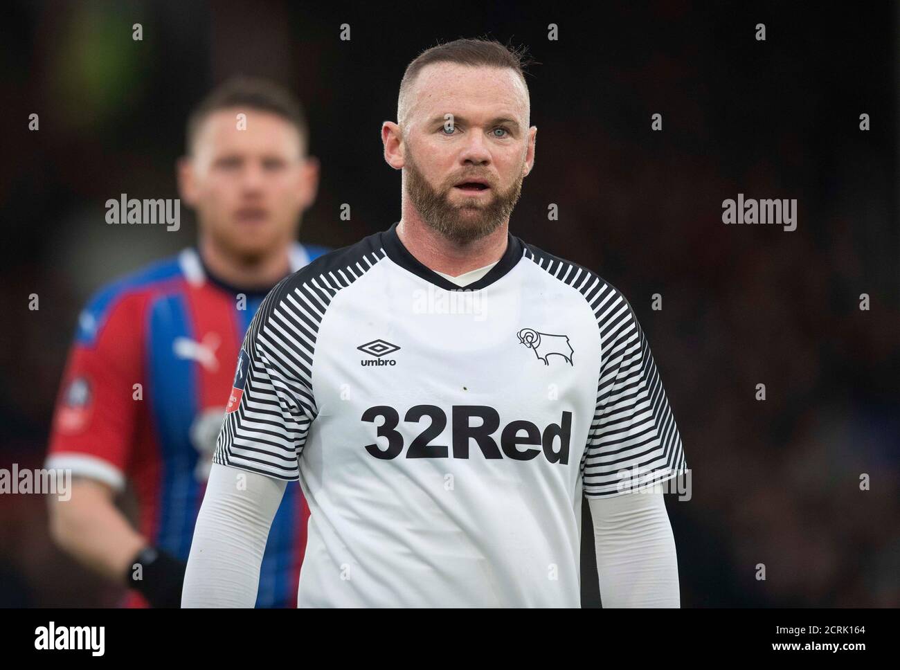 Derby County's Wayne Rooney in action against Crystal Palace. PHOTO ...