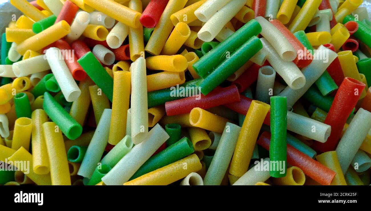 Indian variety of traditional raw without fry snacks chips for break ...