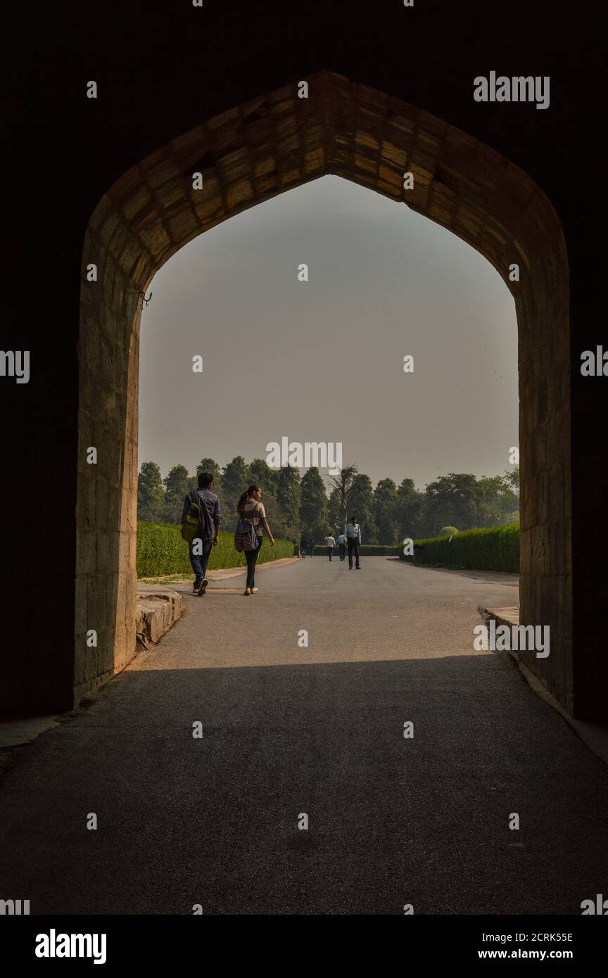 Lal qila india gate hi-res stock photography and images - Alamy