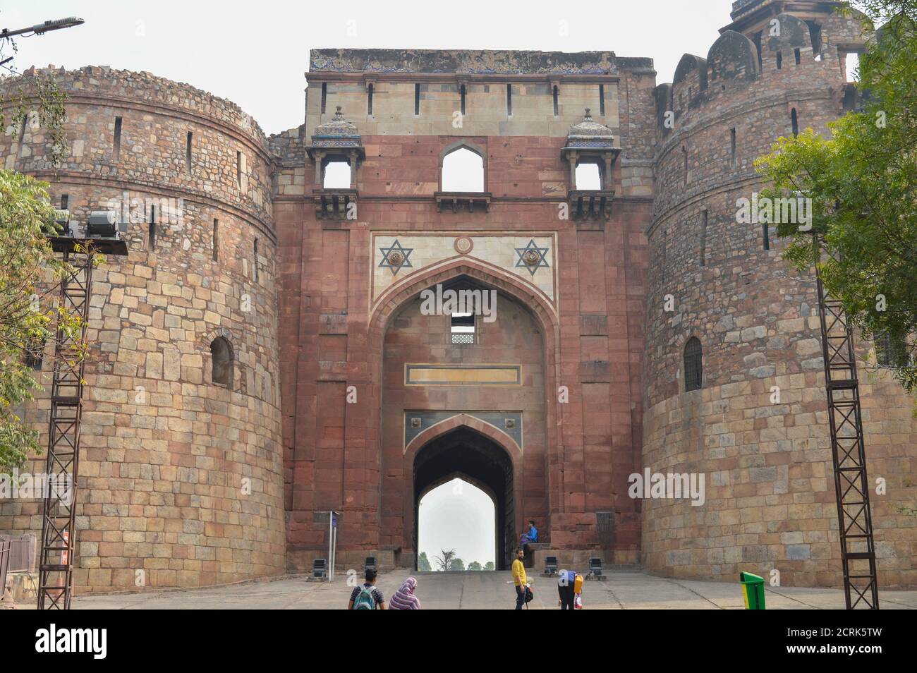 A view of main gate of old fort from outside Stock Photo - Alamy