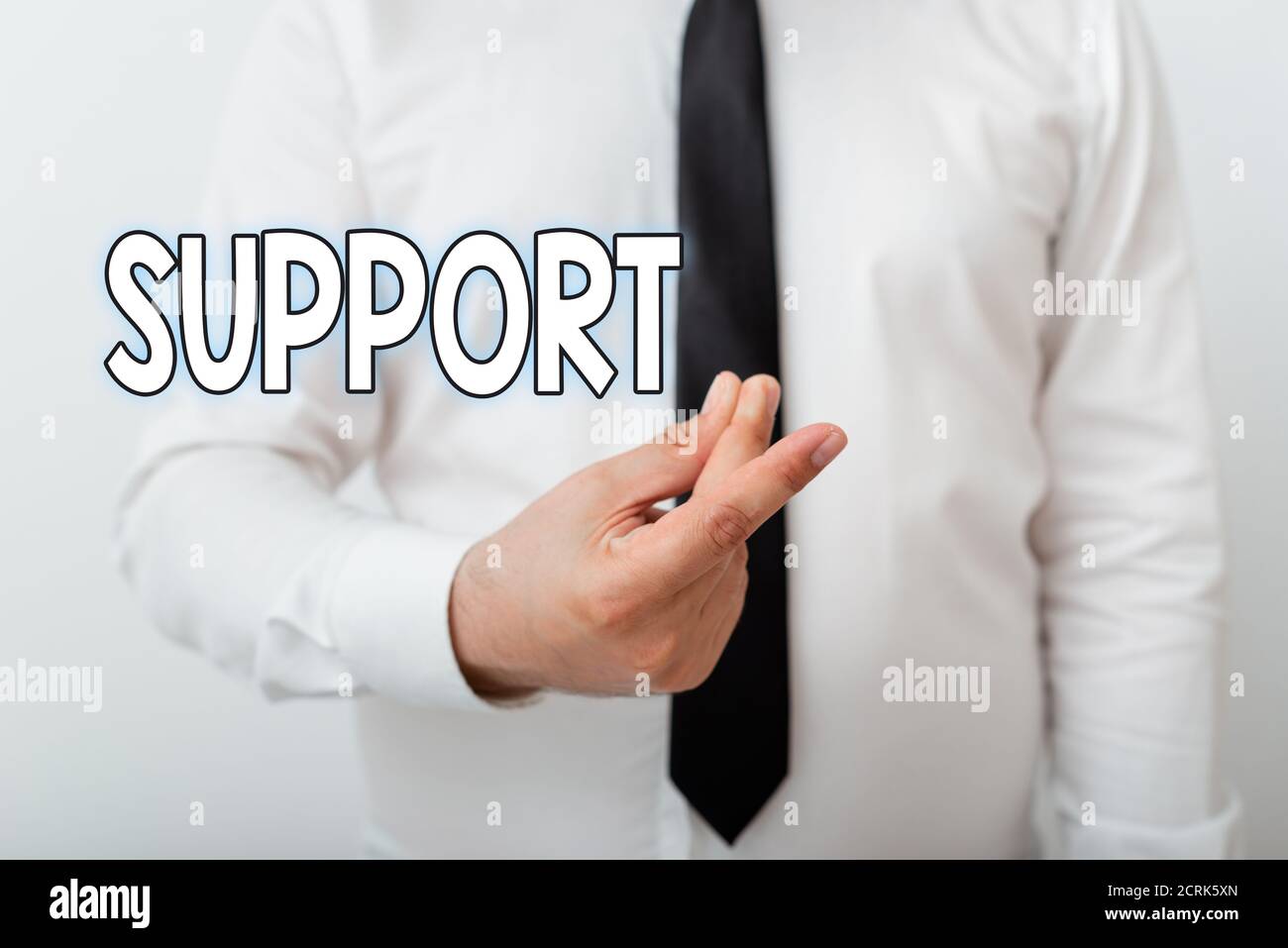Text sign showing Support. Business photo showcasing maintain, sustain ...